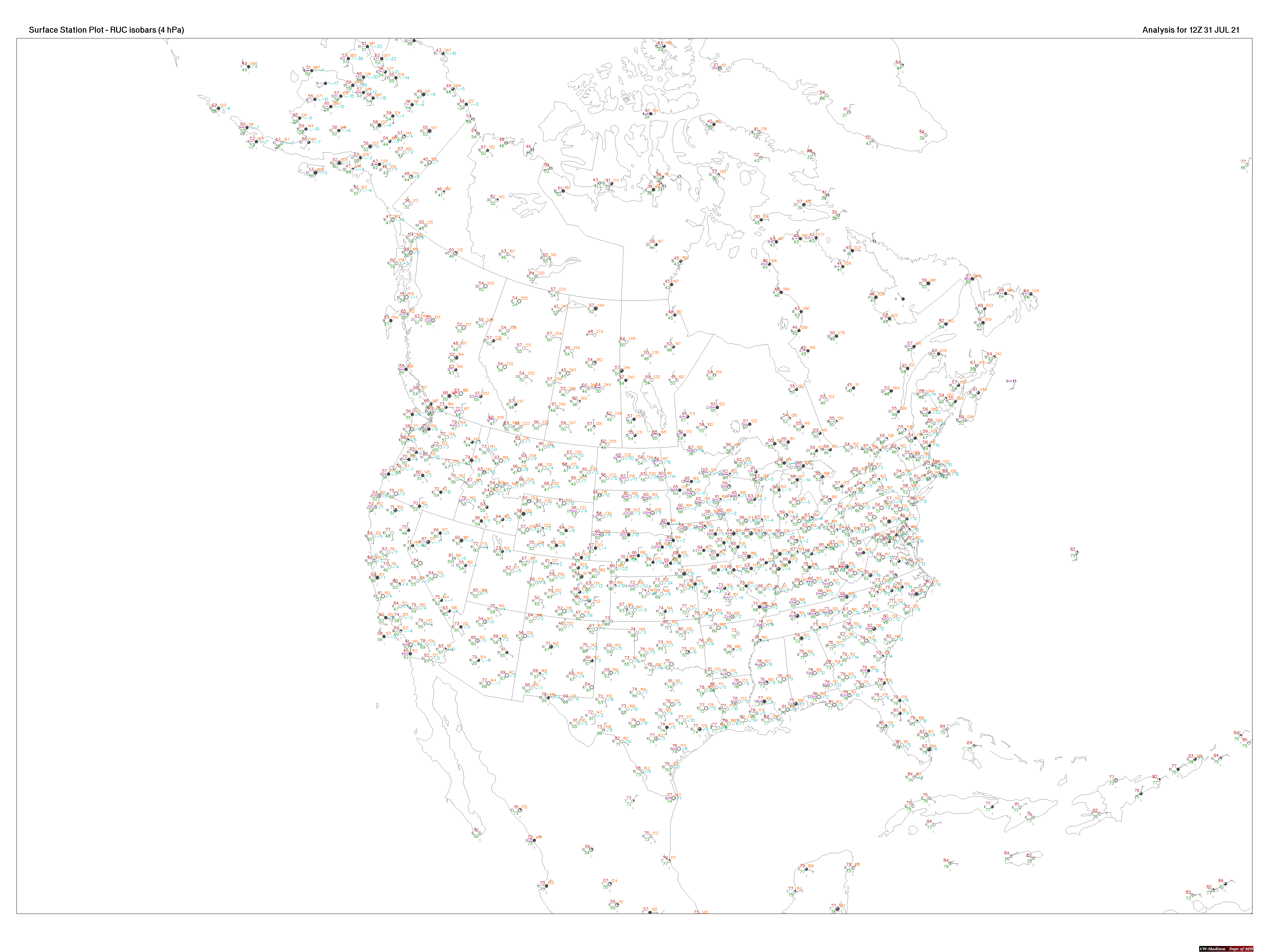 ATOC Weather Discussion - Week In Review